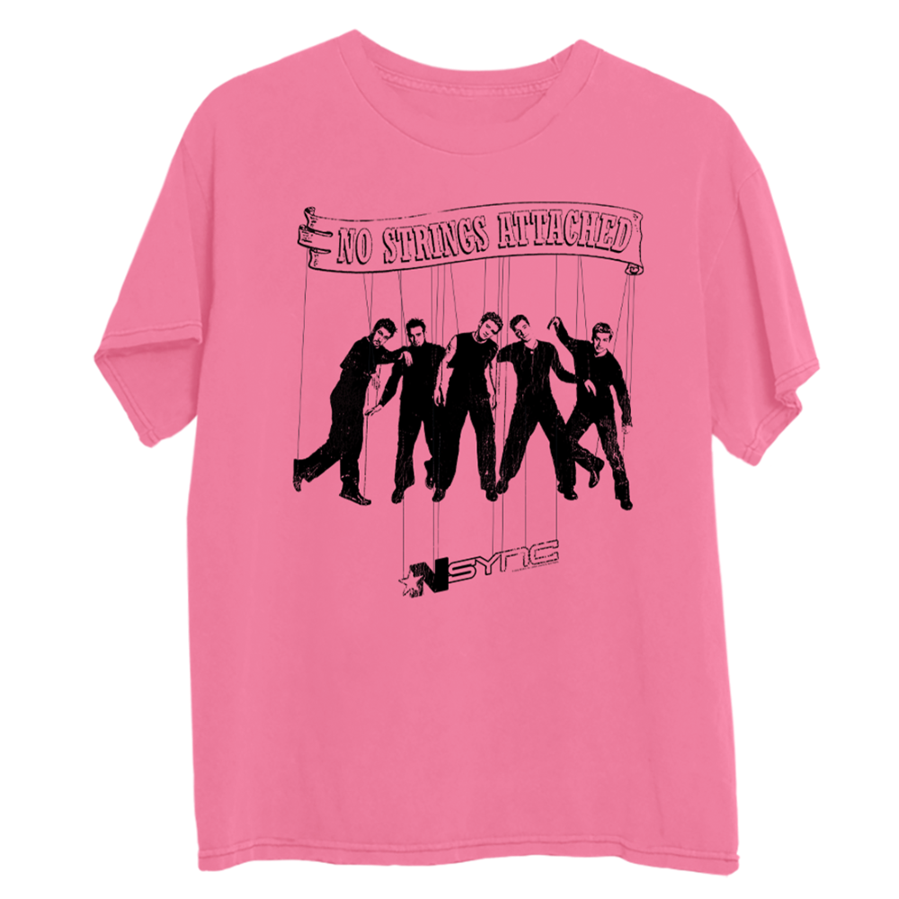 No Strings Attached Marionette Pink T-Shirt - *NSYNC Official Store